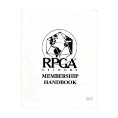 1997 RPGA Membership Handbook - RPGA - TSR - Noble Knight Games