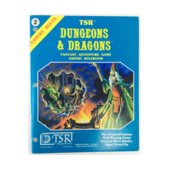 Expert Rulebook (1st-4th Printings, Erol Otus Cover) - Basic D&D - TSR ...