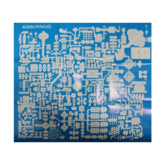 Barrowmaze Poster Map - RPG - Noble Knight Games