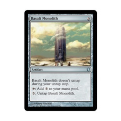 Basalt Monolith (U) - MtG Commander - Wizards of the Coast - Noble ...