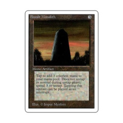 Basalt Monolith (U) - MtG Unlimited - Wizards of the Coast - Noble ...