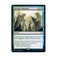 Biomass Mutation (R) - MtG Commander 2021 - Wizards of the Coast ...