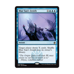 Blue Sun's Zenith (R) - MTG Masters 25 - Wizards of the Coast - Noble ...