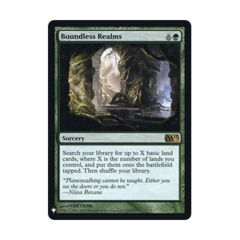 Boundless Realms (R) (Foil) - MtG Mystery Booster: Retail Exclusives ...