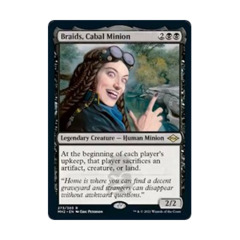 Braids, Cabal Minion (R) (Foil) - MtG Modern Horizons 2 - Wizards of ...