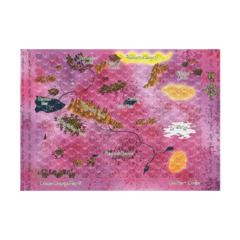 Carcosa Cloth Map - LotFP RPG - Lamentations of the Flame Princess ...