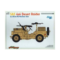 SAS 4x4 Desert Raider - Master Grade Series 1:35 - Dragon Models ...