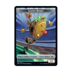 Clown Robot Token (002) (T) - Unfinity - Wizards of the Coast - Noble ...