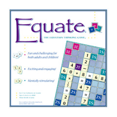 Equate - The Equation Thinking Game - Boardgame - Noble Knight Games
