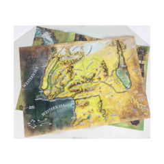 Paper Map Bundle - Conan RPG - Modiphius Entertainment - Noble Knight Games