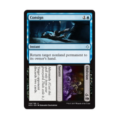 Consign // Oblivion (U) - MtG Hour of Devastation - Wizards of the ...
