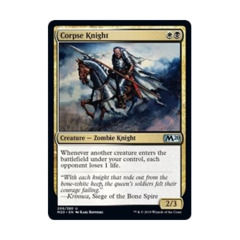 Corpse Knight (2 // 3 Misprint) (U) - MtG Core Set 2020 - Noble Knight ...