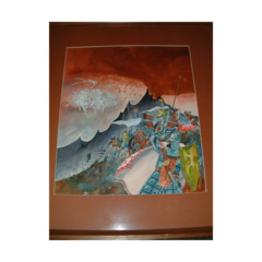 TSR Divine Right - 11" x 13" Original Painting - Original Art - Noble ...