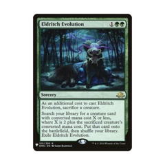 Eldritch Evolution (R) - MtG The List - Wizards of the Coast - Noble ...