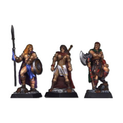 Barbarians - Fantasy Mini Resin 28mm - Fenryll - Noble Knight Games