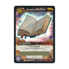 Floating Spellbook (Foil) - WoW TCG Loot - Noble Knight Games