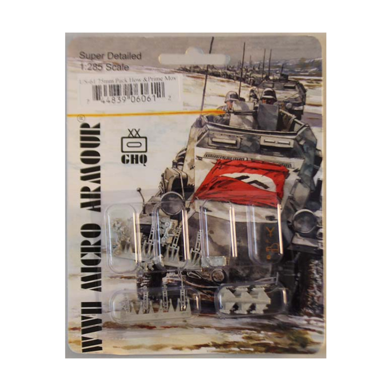 GHQ WWII Micro Armour USA 1/285 75mm Pack Howitzers Pack for sale ...