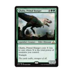 Ghalta, Primal Hunger (R) - MTG Rivals of Ixalan - Wizards of the Coast ...