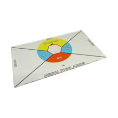 Mech Fire Arc Template - Battletech - Litko Aerosystems - Noble Knight ...