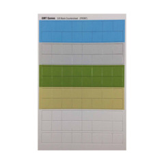 Blank Counter Sheet 5/8" (Multi-Colored) - Boardgame Acc - GMT Games ...