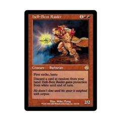 Hell-Bent Raider (R) (Foil) - MtG Torment - Noble Knight Games