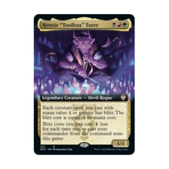 Henzie "Toolbox" Torre (Extended Art) (MR) (Foil) - Commander: Streets of New Capenna - Noble ...