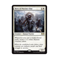 Hero of Precinct One (R) - MtG Ravnica Allegiance - Wizards of the ...