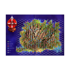 Isle of the Unknown Cardstock Map - LotFP RPG - Lamentations of the ...