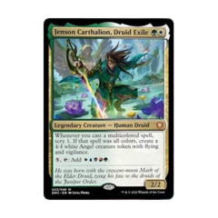 Jenson Carthalion, Druid Exile (MR) (Foil) - Commander: Dominaria ...