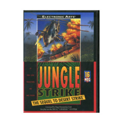 Jungle Strike - The Sequel to Desert Strike - Video Game - Sega - Noble ...