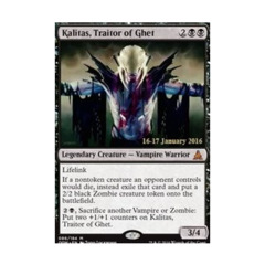 Kalitas, Traitor of Ghet (P) (Foil) - MtG Prerelease Promos - Wizards ...