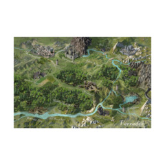 Into the Unknown - Map of Farrador - D&D 5e - Pacesetter Games ...