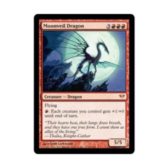 Moonveil Dragon (MR) - MtG Dark Ascension - Wizards of the Coast ...