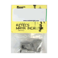 Aztec General in Human Skin w/Back Banners - Aztecs, Maya, Inca 25mm ...