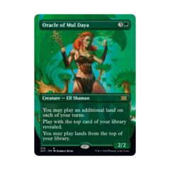 Oracle of Mul Daya (Borderless) (R) - Double Masters 2022 - Wizards of ...