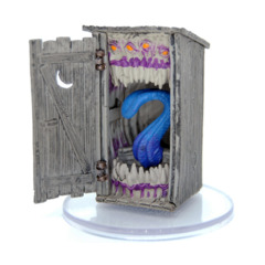 Outhouse Mimic - D&D Mini - WizKids - Noble Knight Games