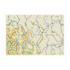 Panzer Leader Blitz - 5/8" Battle of the Bulge Left Map Set - Wargame ...