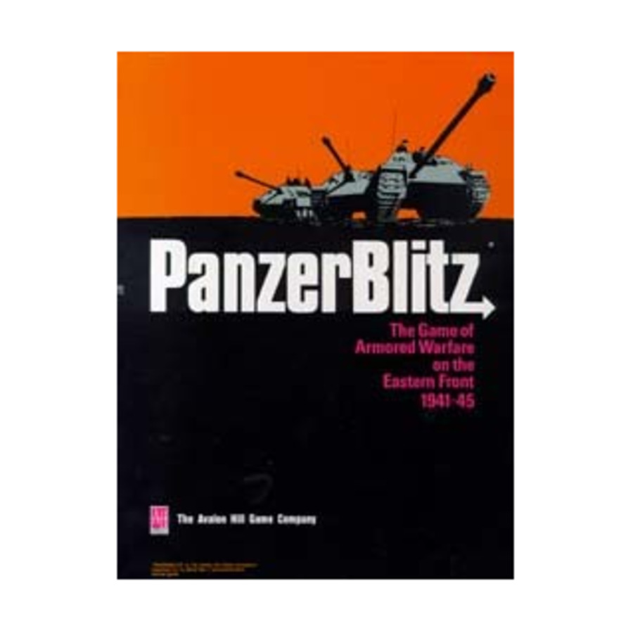 Panzer Blitz Bookshelf board Game #812 The Avalon Hill Company ...