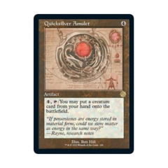 Quicksilver Amulet (Schematic) (R) - The Brothers' War: Retro Frame ...