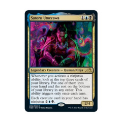 Satoru Umezawa (R) - Kamigawa Neon Dynasty - Wizards of the Coast ...