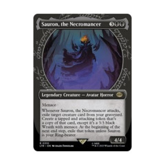 Sauron, the Necromancer (Showcase) (R) - Universes Beyond: Lord of the ...
