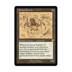 Scrap Trawler (Schematic) (R) - The Brothers' War: Retro Frame ...