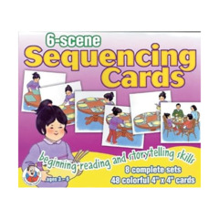 6-Scene Sequencing Cards - Card Game - Frank Schaffer Publications ...