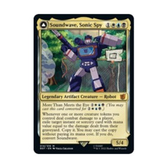 Soundwave, Sonic Spy (MR) - Universes Beyond: Transformers - Wizards of ...