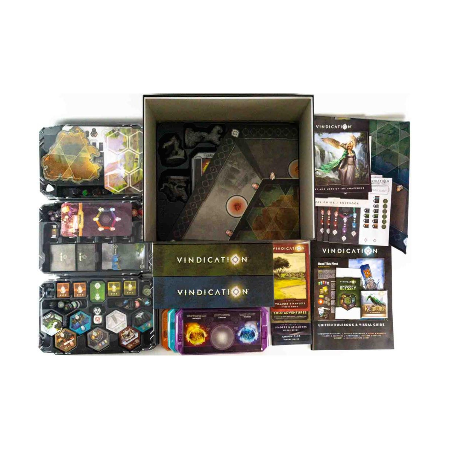 Orange Neb Board Game Vindication Collection #5 - Core Game + 4 Expans ...