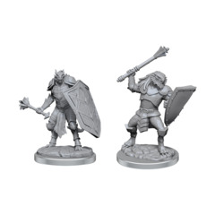 Dragonborn Clerics - D&D Mini 28mm - WizKids - Noble Knight Games