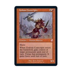 Zealous Conscripts (S) - MtG Time Spiral: Remastered - Wizards of the ...