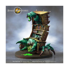 Bookcase Mimic - Mini 30mm - Zealot Miniatures - Noble Knight Games